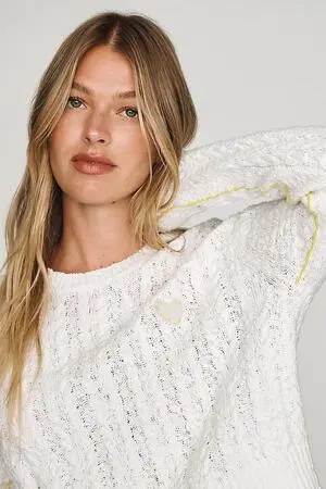 KERRI ROSENTHAL Dune Cotton Sweater