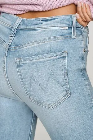 MOTHER Runaway Low-rise Slim Bootcut Jeans