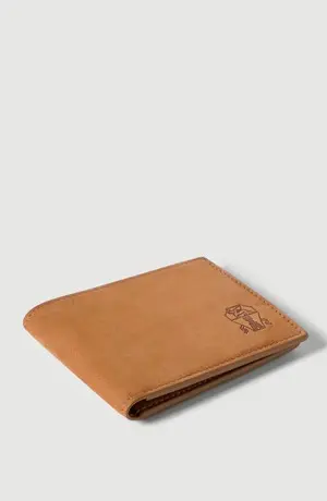 Brunello Cucinelli Nubuck Wallet