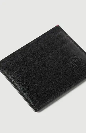 Brunello Cucinelli Brushed Leather Card Holder
