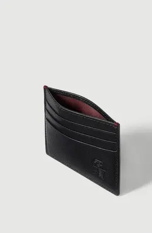 Brunello Cucinelli Brushed Leather Card Holder