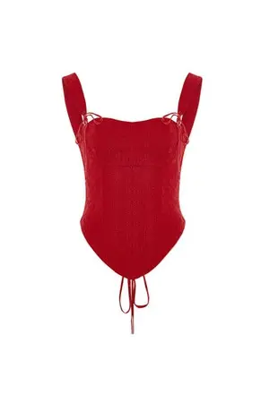 PCFG The Broderie Anglaise Edit Structu Embroide Corset At Nordstrom