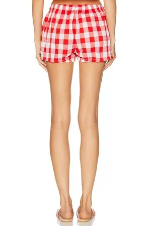 Suzie Kondi Hera Bloomer Short In Red