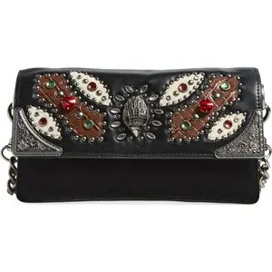 Kurt Geiger Sloane Soft Leather Shoulder Bag - Charcoal