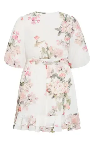 City Chic Koko Floral Minidress