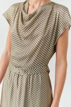 EXQUISE Leslie Midi Dress