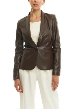 LBLC THE LABEL Toby Blazer - Maple