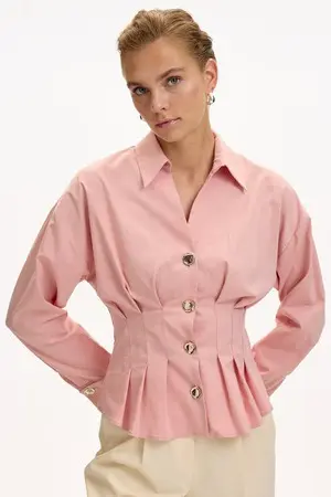 Exquise Pleated Shirts For Women
