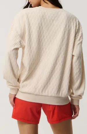 Rip Curl Jacquard Sweatshirt - Shell
