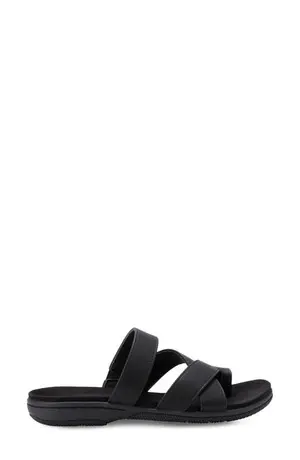 Eastland Seaside Slide Sandal - Black