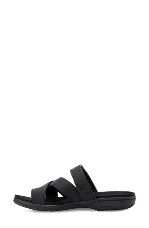 Eastland Seaside Slide Sandal - Black