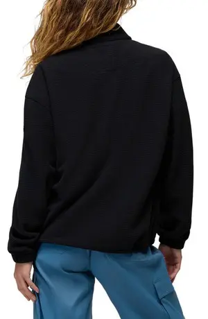 Prana Stretch Zion Fleece Half Snap Pullover