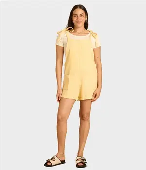 KNOWN SUPPLY Bower Romper - Blonde