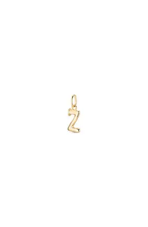 UNODE50 18k -plated Letter Charm