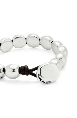 UNODE50 Plated Bracelet With Round Beads