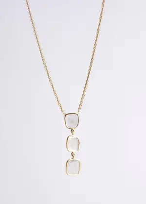 ZUVAN Cascade Drop Necklace