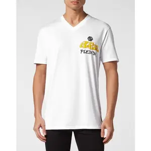 Men's Letters Stitch T-Shirts