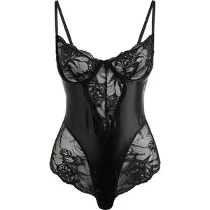 MERS SILK Eclipse Bodysuit - Black