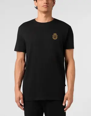 BILLIONAIRE T-shirt Round Neck Ss Crest Men Black