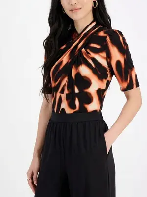 Rachel Rachel Roy Joan Crossover Front Jumpsuit