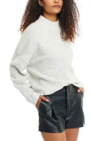 LBLC THE LABEL Nola Sweater - Light Heather Grey