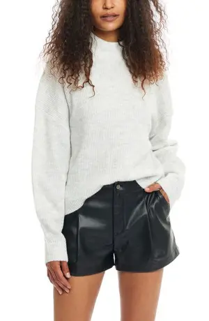 LBLC THE LABEL Nola Sweater - Light Heather Grey