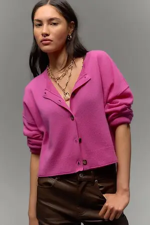 Free People Ottilie Cashmere Cardigan - Charm