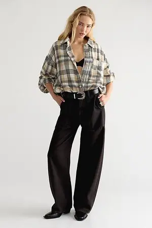 AGOLDE Low Curve Utility Jeans - Deep Roast