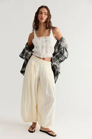 Free People Rosa Embroidered Cami - White
