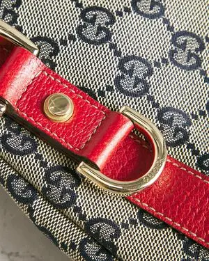 FWRD RENEW Gucci Abbey Shoulder Bag - Blue