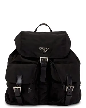 FWRD RENEW Prada Tessuto Backpack