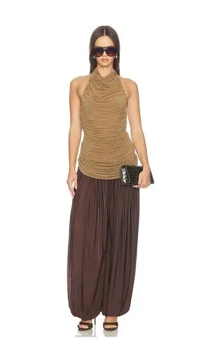 MAYGEL CORONEL Resonare Top In Tan