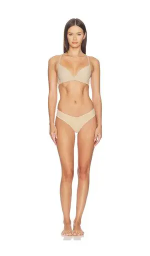 SKARLETT BLUE Divine Multi-way Push-up Bra In Neutral