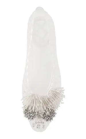 HEAVENLY JELLY Revel Embellished Jelly Shoes - Clear