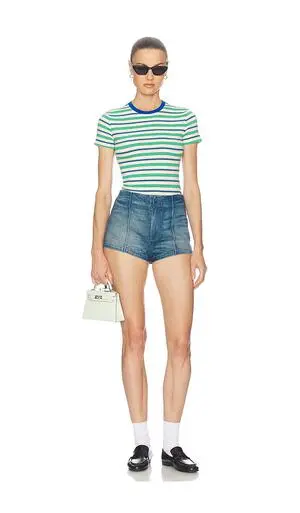 HELSA Baby Tee In Green