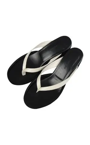 SALONDEJU Frame Wedge Mule - Ivory