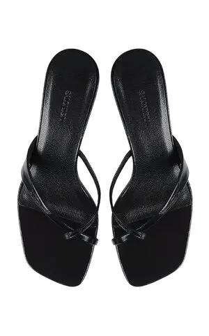 SALONDEJU Veil Mule - Black