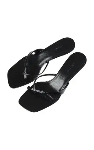 SALONDEJU Veil Mule - Black