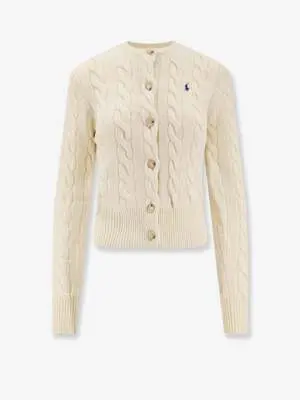Polo Ralph Lauren Certified Wool And Cashmere Cardigan - White