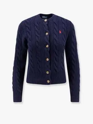 Polo Ralph Lauren Certified Wool And Cashmere Cardigan - Blue
