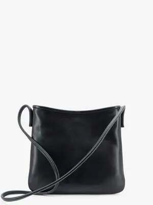 Manu Atelier Fidèle Leather Shoulder Bag - Black