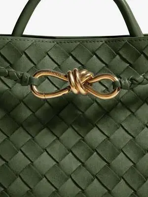 Bottega Veneta Small Andiamo Suede Handbag