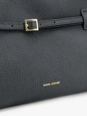 Manu Atelier Le Cambon East West Shoulder Bag - Black