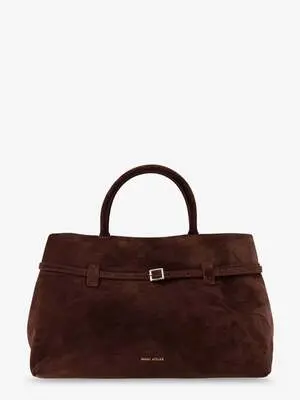 MANU ATELIER MANU ATELIER Le Cambon 35 Suede Handbag