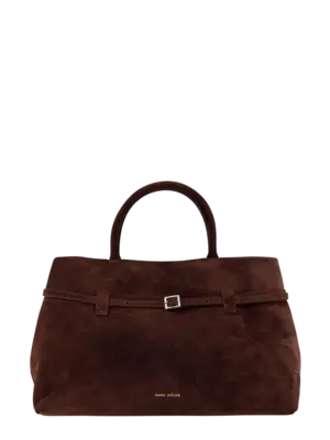 MANU ATELIER MANU ATELIER Le Cambon 35 Suede Handbag