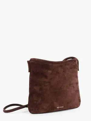 Manu Atelier Fidèle Suede Shoulder Bag