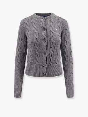 Polo Ralph Lauren Certified Wool And Cashmere Cardigan - Grey