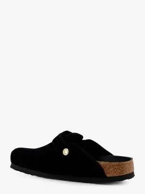 BIRKENSTOCK Boston Big Buckle Piping Rivet Logo Mule