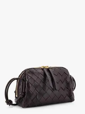 Bottega Veneta Intrecciato Leather Clutch - Brown