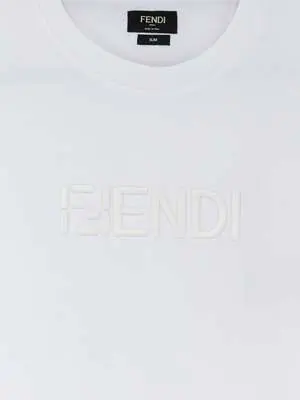 Fendi Slim Fit Cotton Tshirt